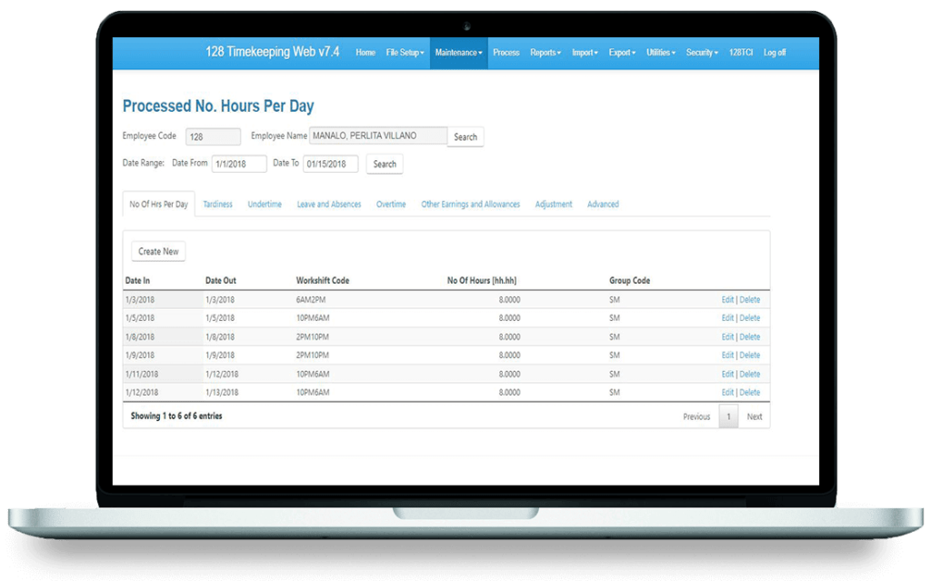 time keeping system - 128 Tech Consulting, Inc.